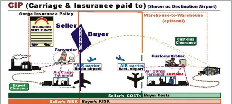 CIP là gì? Hướng dẫn cách áp dụng điều kiện CIP Incoterm 2020 - An Tín