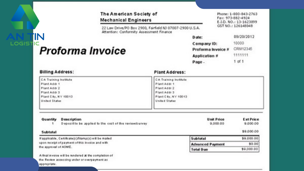 Proforma Invoice là gì? Cách phân biệt Proforma và Commercial Invoice