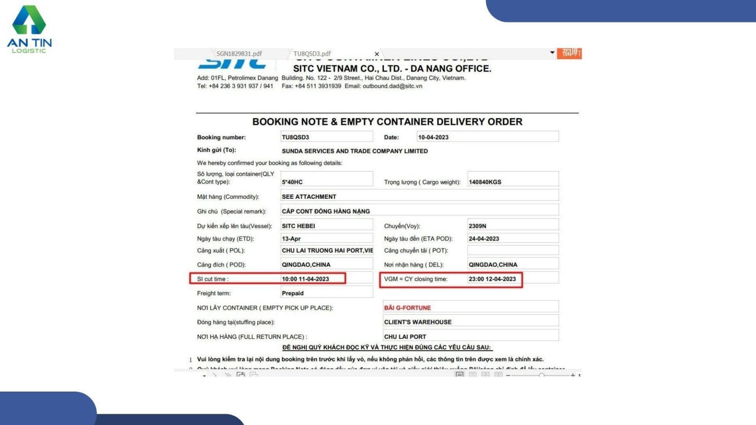 Cut off Time là gì trong Logistics? Tìm hiểu tất tần tật về Closing Time