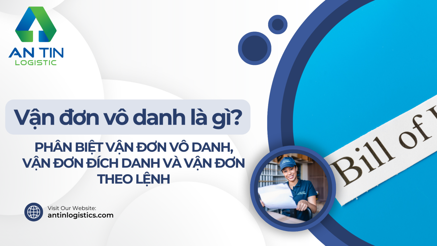 Vận đơn vô danh là gì? Cách phân biệt vận đơn vô danh, vận đơn đích ...